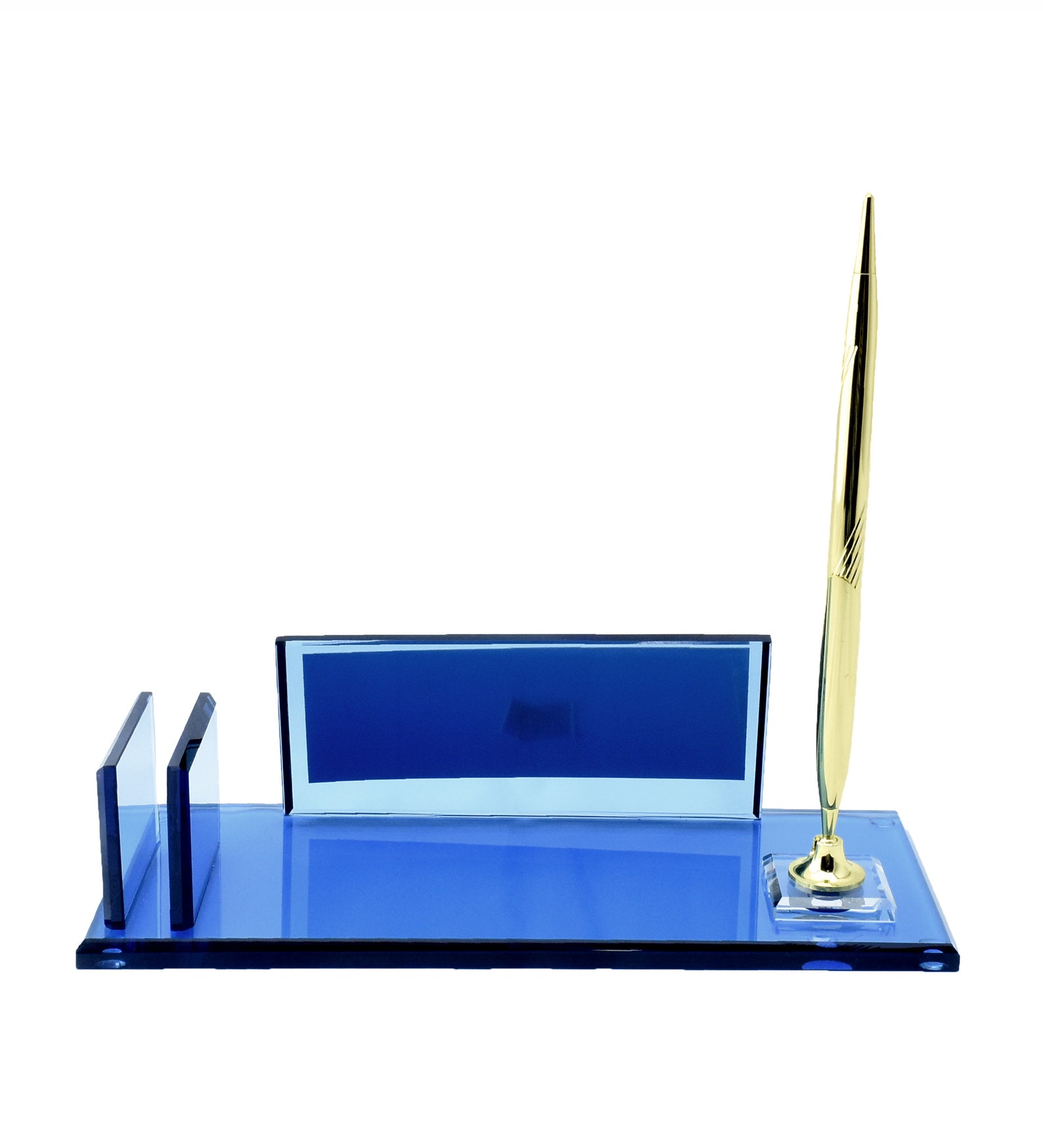 Personalized Glass Desk Name Plate Custom Office Name Sign - Etsy