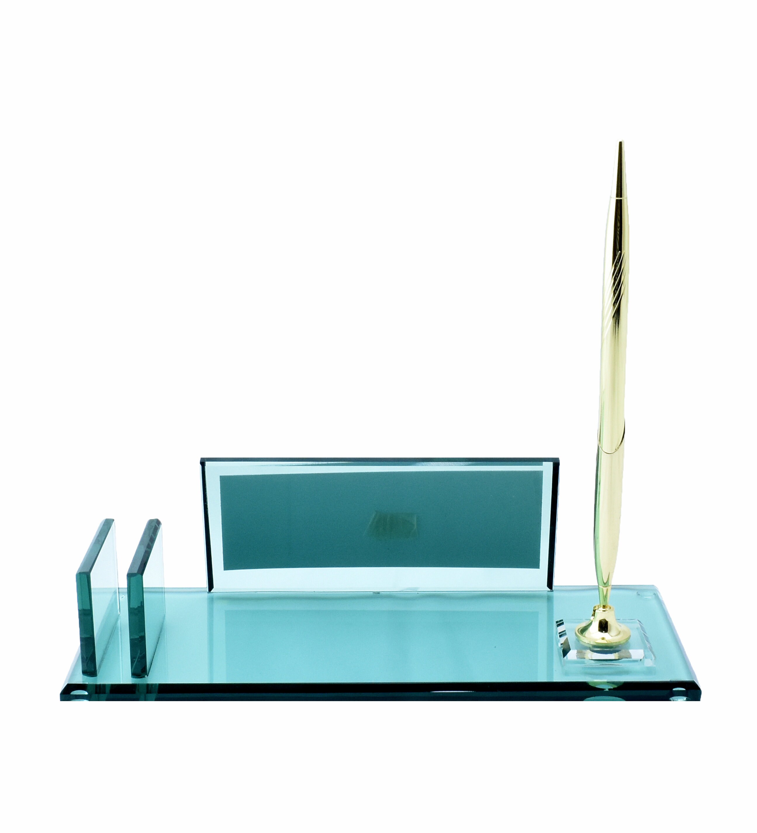 Personalized Glass Desk Name Plate Custom Office Name Sign - Etsy