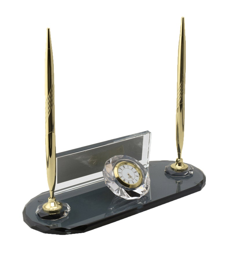 Personalized Desk Name Plate Glass Custom Office Name Sign - Etsy