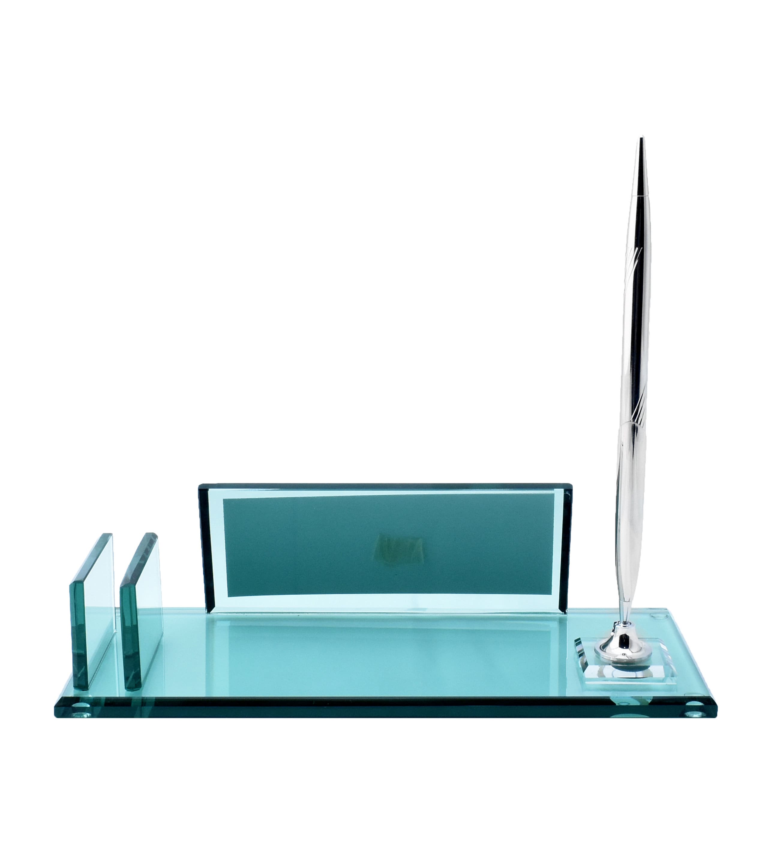 Personalized Glass Desk Name Plate Custom Office Name Sign - Etsy