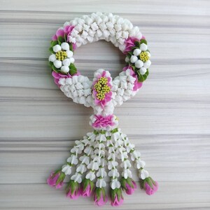 Vintage Flower Garland Thai Malai Clay Handmade Art Thai - Etsy