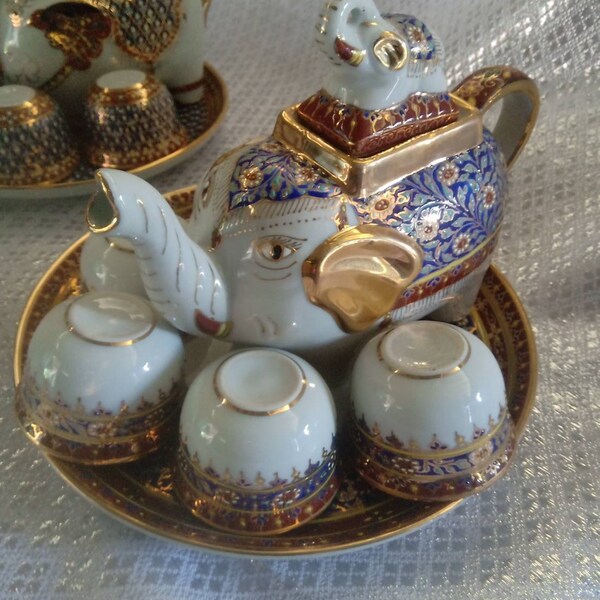 Benjarong Set - Etsy