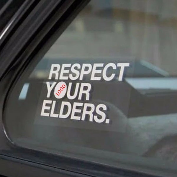 Respect Your Elders Decal - Etsy