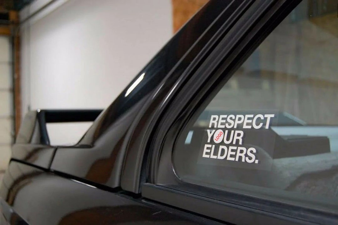 Respect Your Elders Decal - Etsy