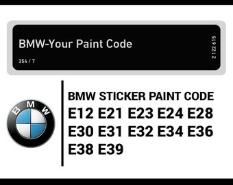 Bmw E28 Sticker - Etsy