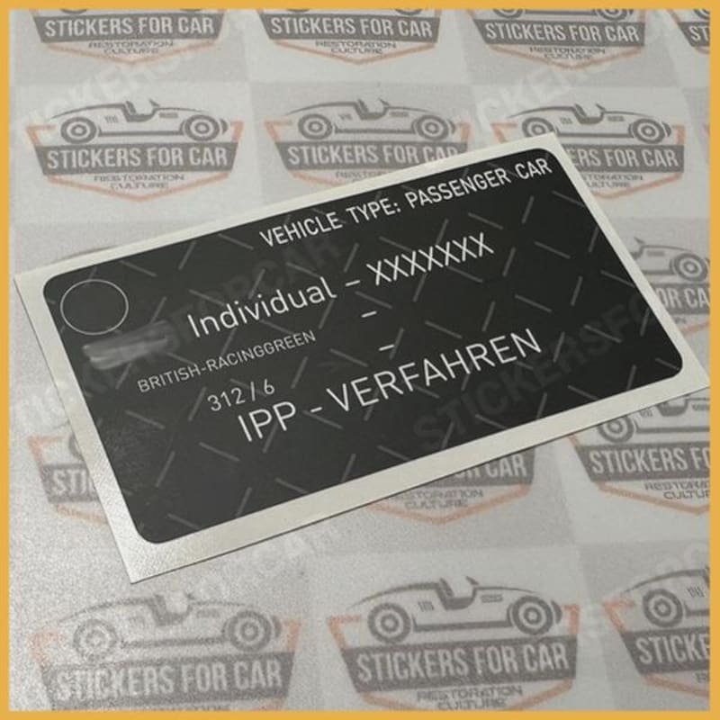 Individual Car Decals - Etsy UK