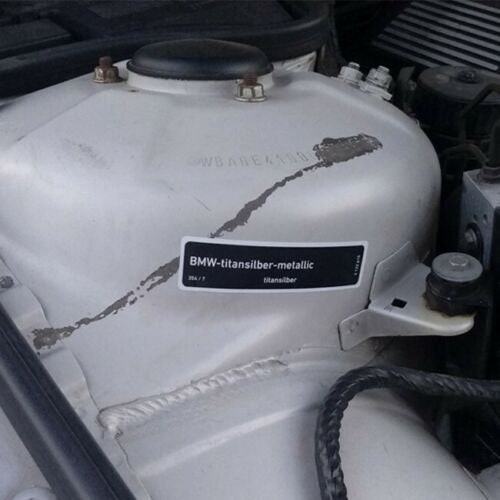 BMW Sticker Paint Code E12 E21 E23 E24 E28 E30 E31 E32 E34 E36 E38 E39 ...