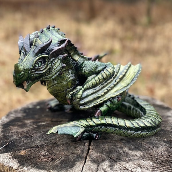 Realistic Dragon Art - Etsy