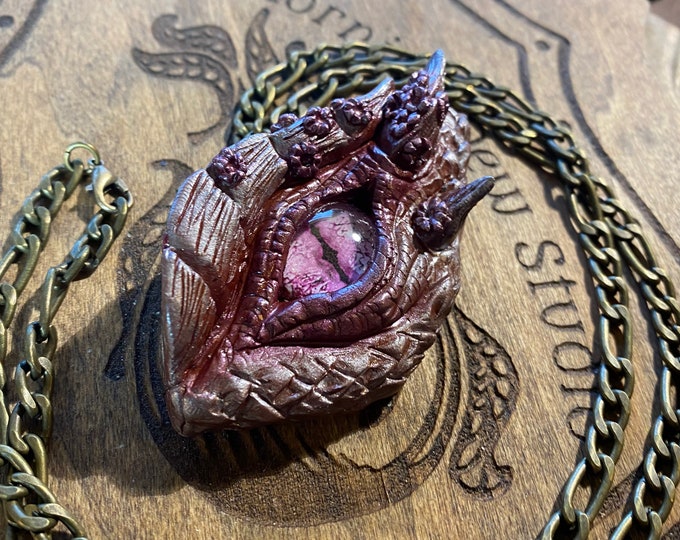 Dragon Eye, Eye Pendant - Etsy