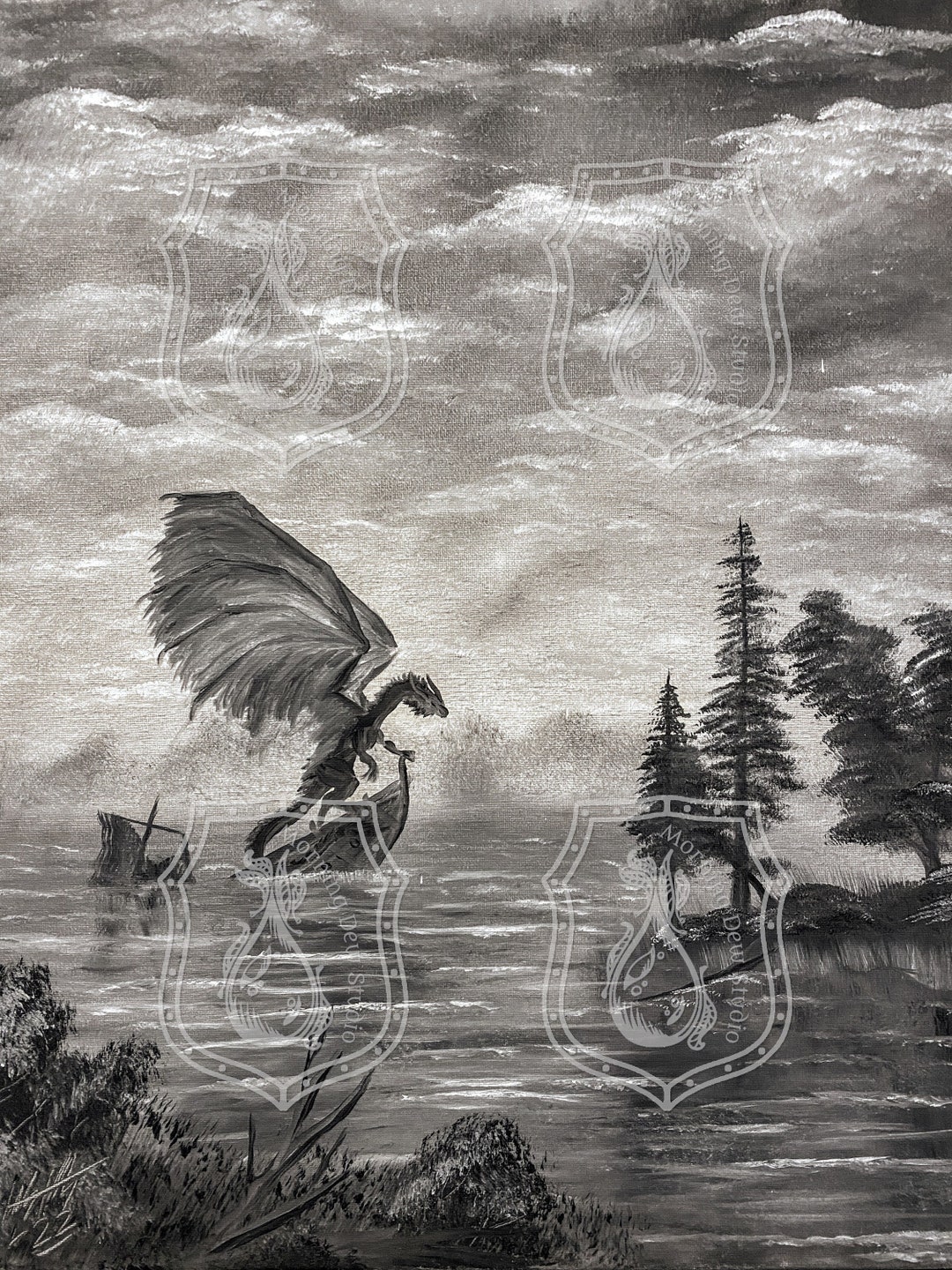 Dragon Art Printable Fantasy Wall Art Printable Fantasy Art Prints ...