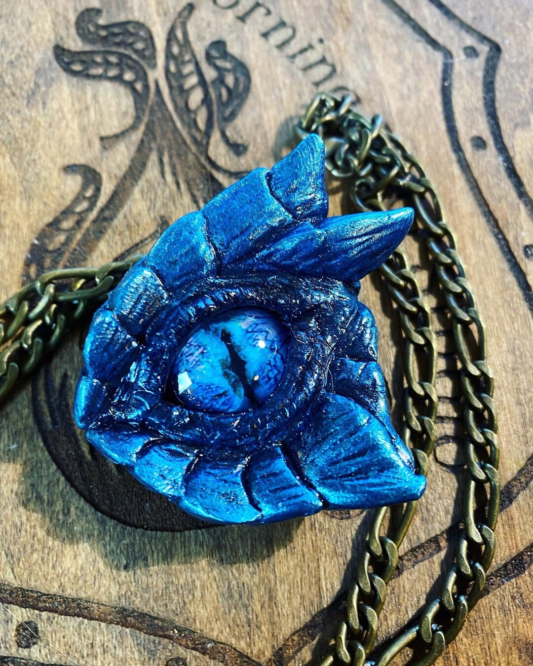 Custom Dragon Necklace | Gift for Dungeon Master | Fantasy Gift for ...