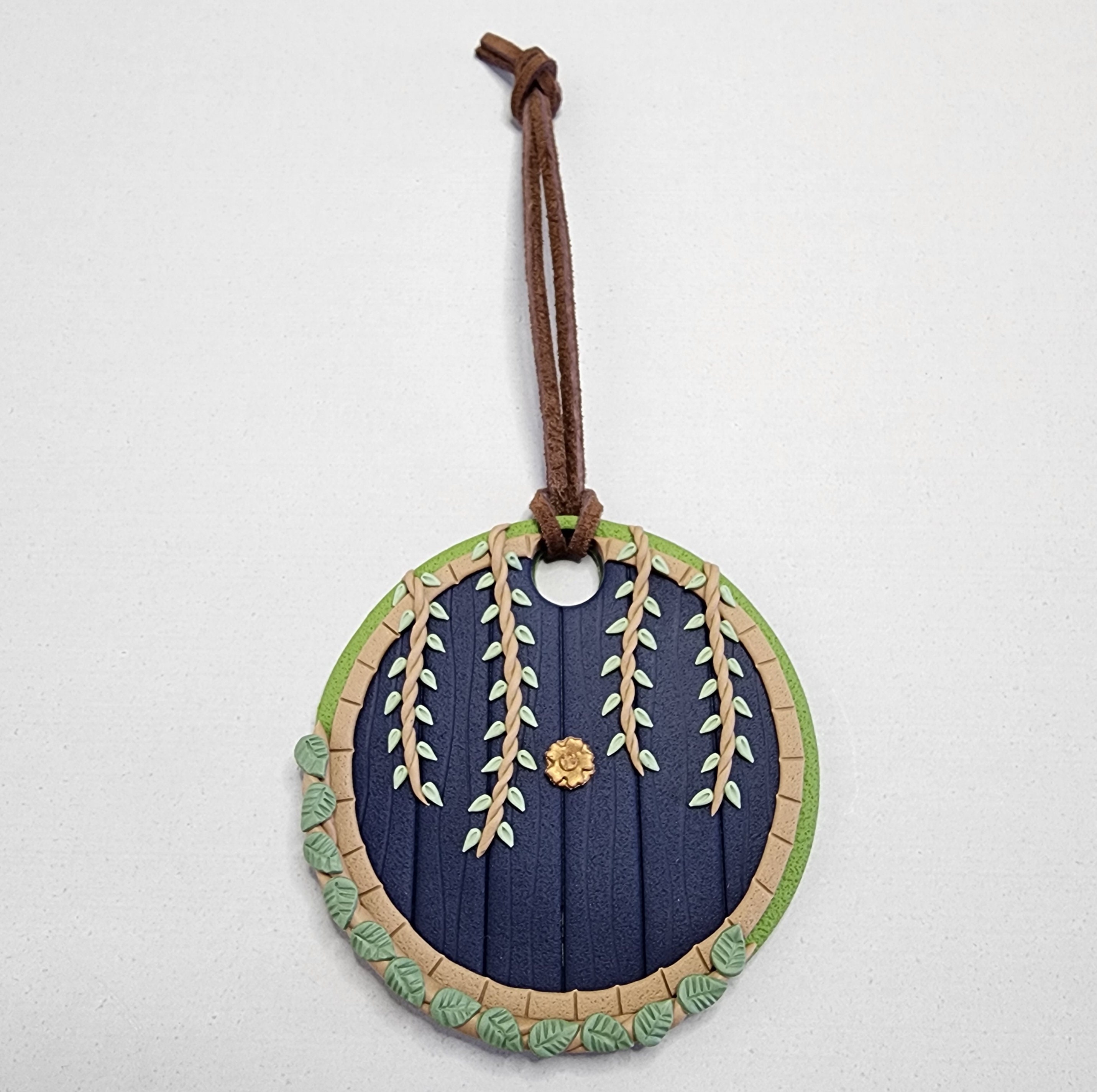 Hobbit Door Ornaments Handmade Polymer Clay Ornament Clay Tree Co. - Etsy