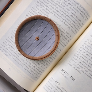 Hobbit Door Trinket Dishes | Handmade Polymer Clay Trinket Dish | Clay ...