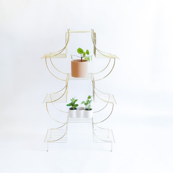 Mcm Plant Stand - Etsy