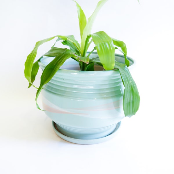 Retro Plant Pot - Etsy