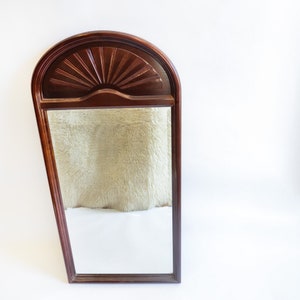 Vintage Wood Framed Bombay Company Mirror, Sunburst Mirror, Vintage ...