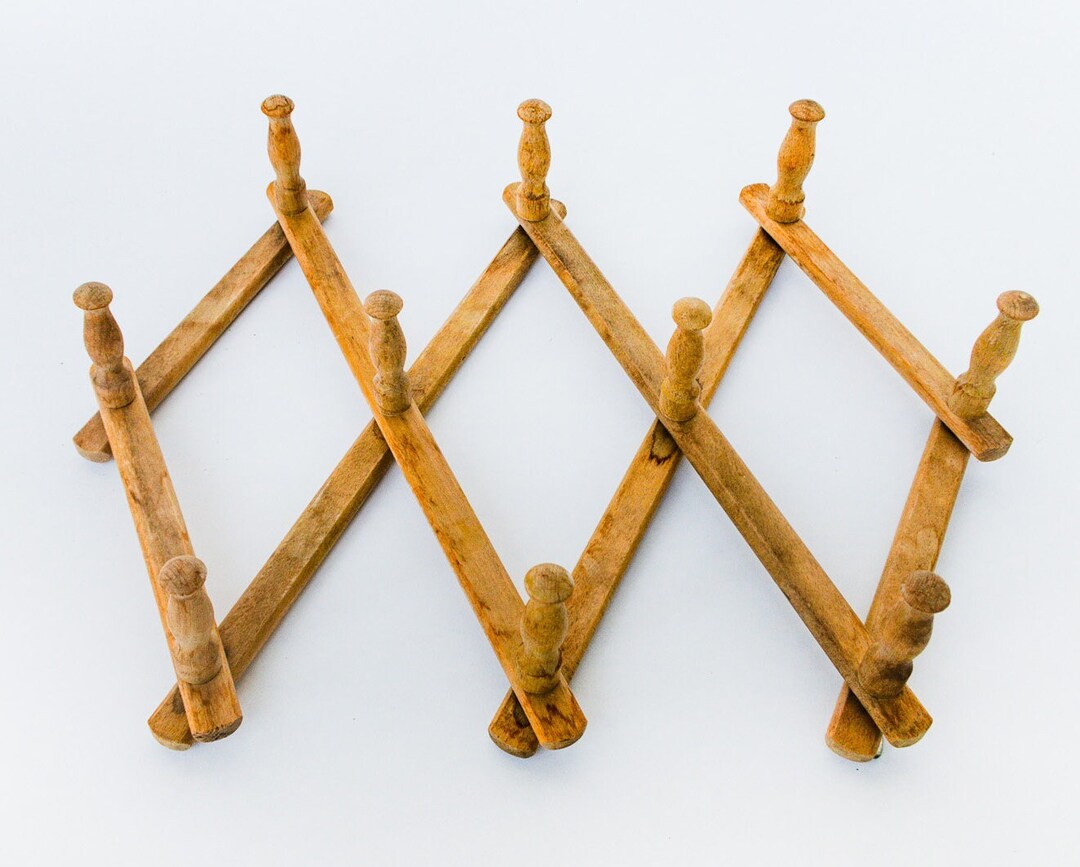 Vintage Wall Rack, Wall Decor Rack, Three Tier Wooden Rack - Etsy