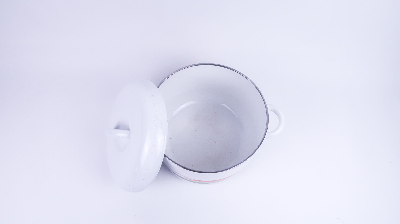 Retro Enamel Pride Pot: Vintage Kitchen Casserole - Etsy
