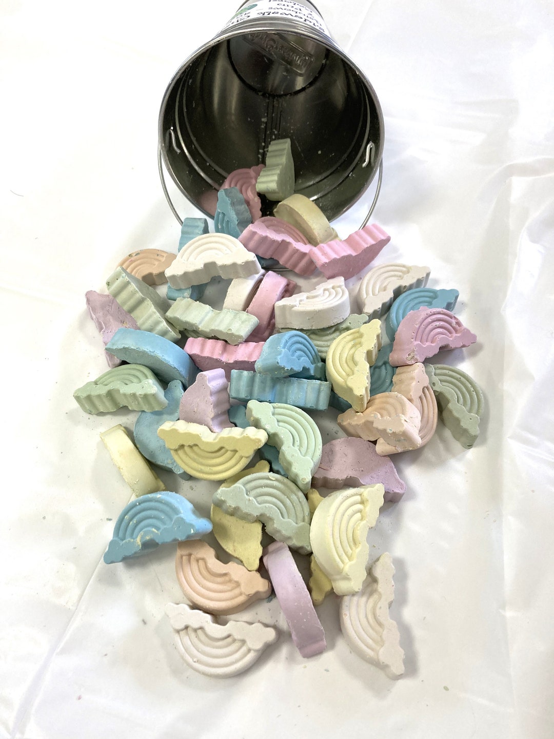 Rainbow Sidewalk Chalk - Etsy