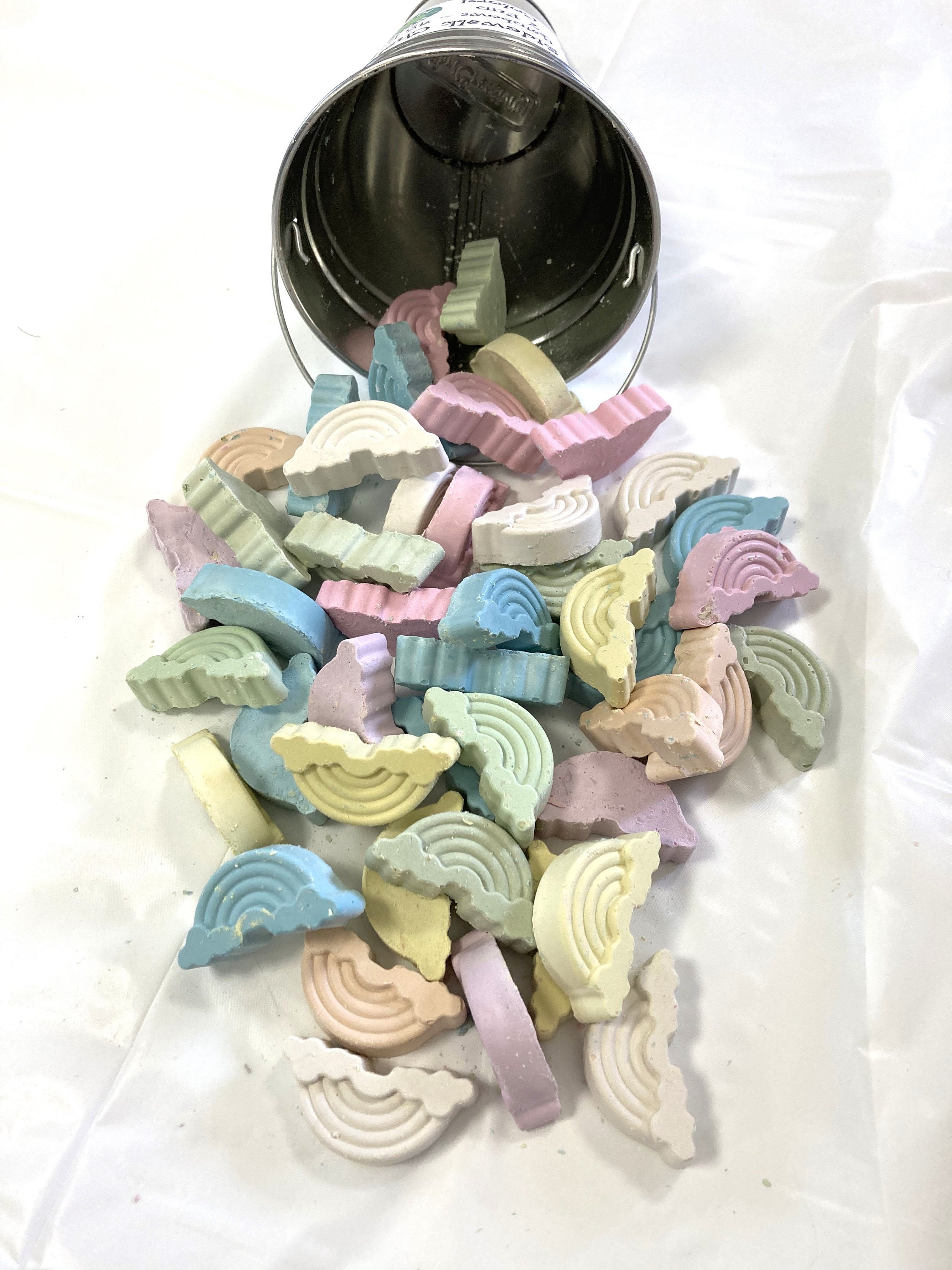 Rainbow Sidewalk Chalk - Etsy