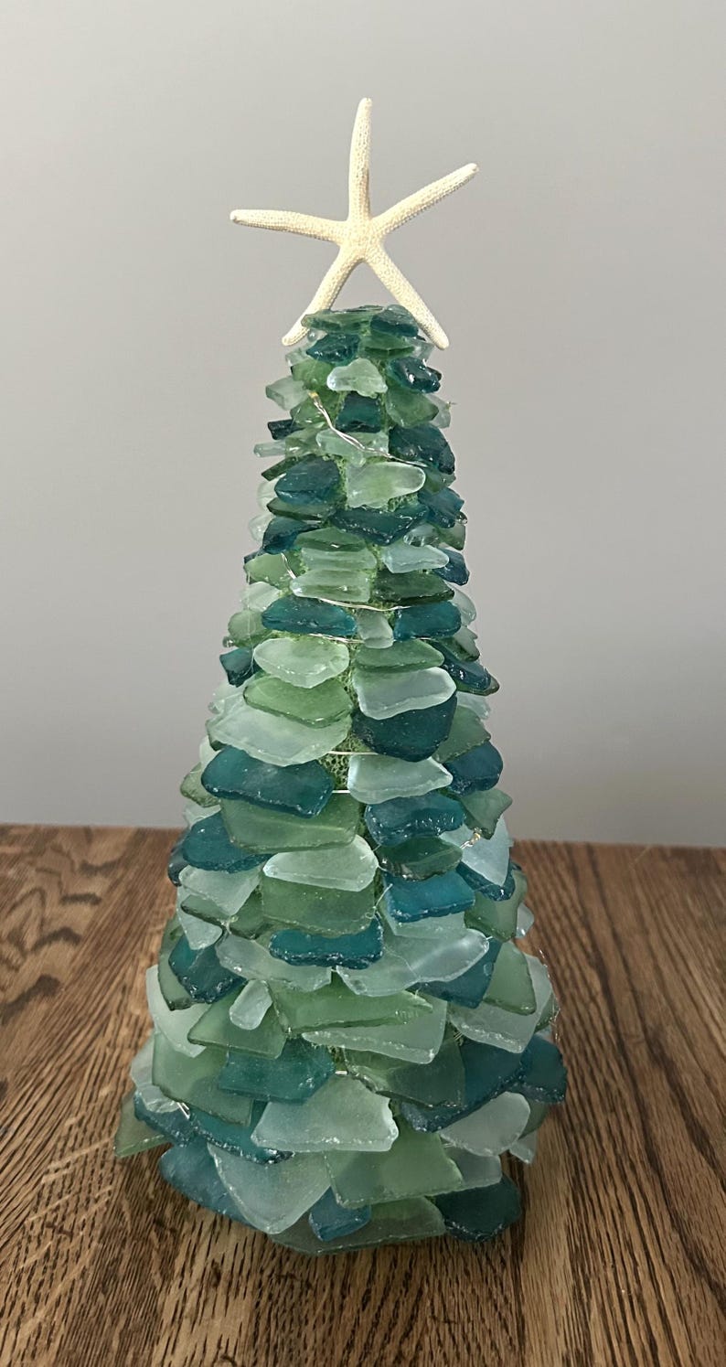 Light up Sea Glass Tree Making KIT - Etsy