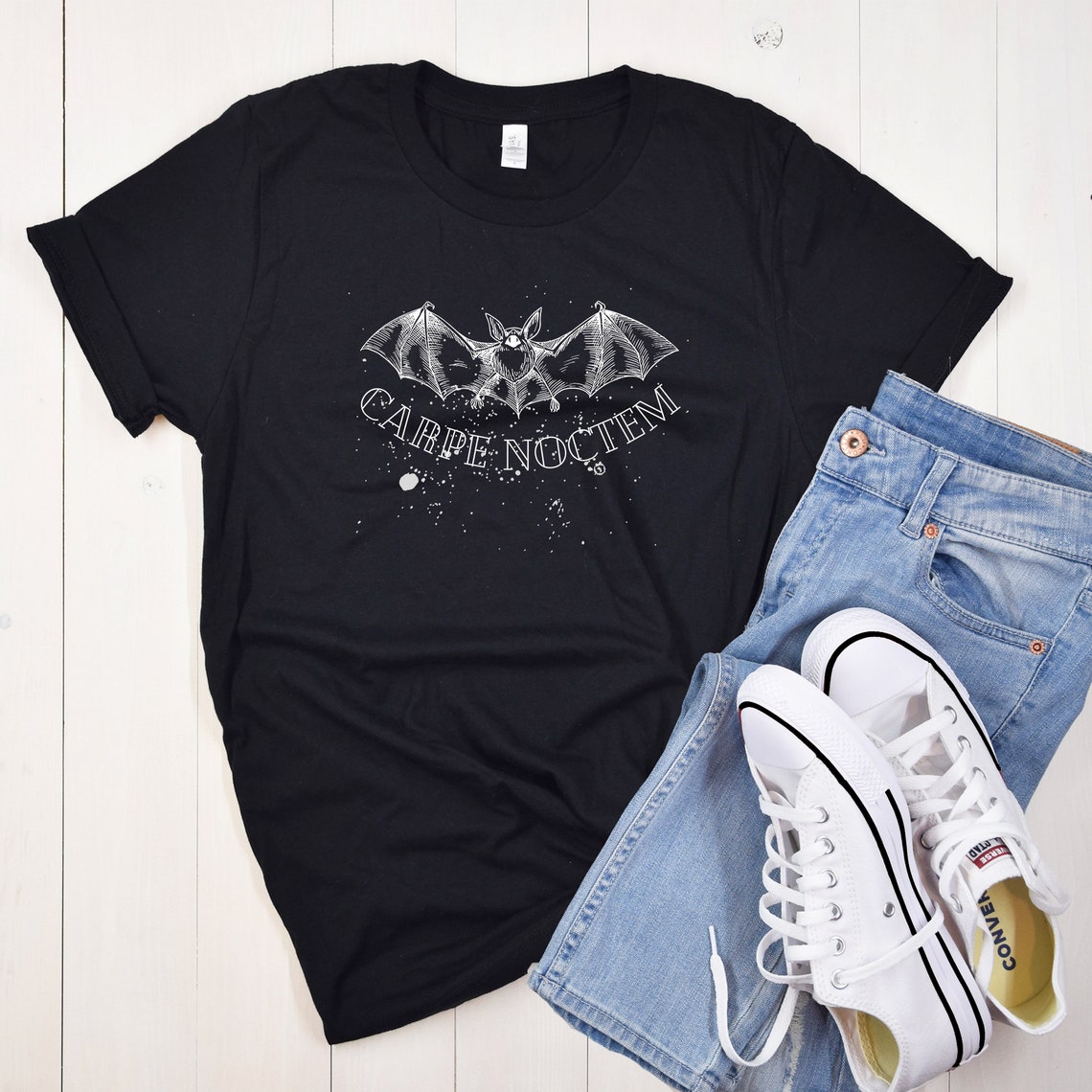 Dark Aesthetic Alt Clothing Carpe Noctem Shirt Oversized | Etsy