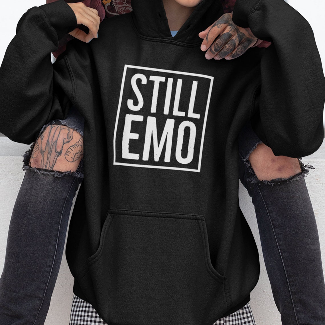 Still Emo Hoodie Graphic Hoodie | Etsy