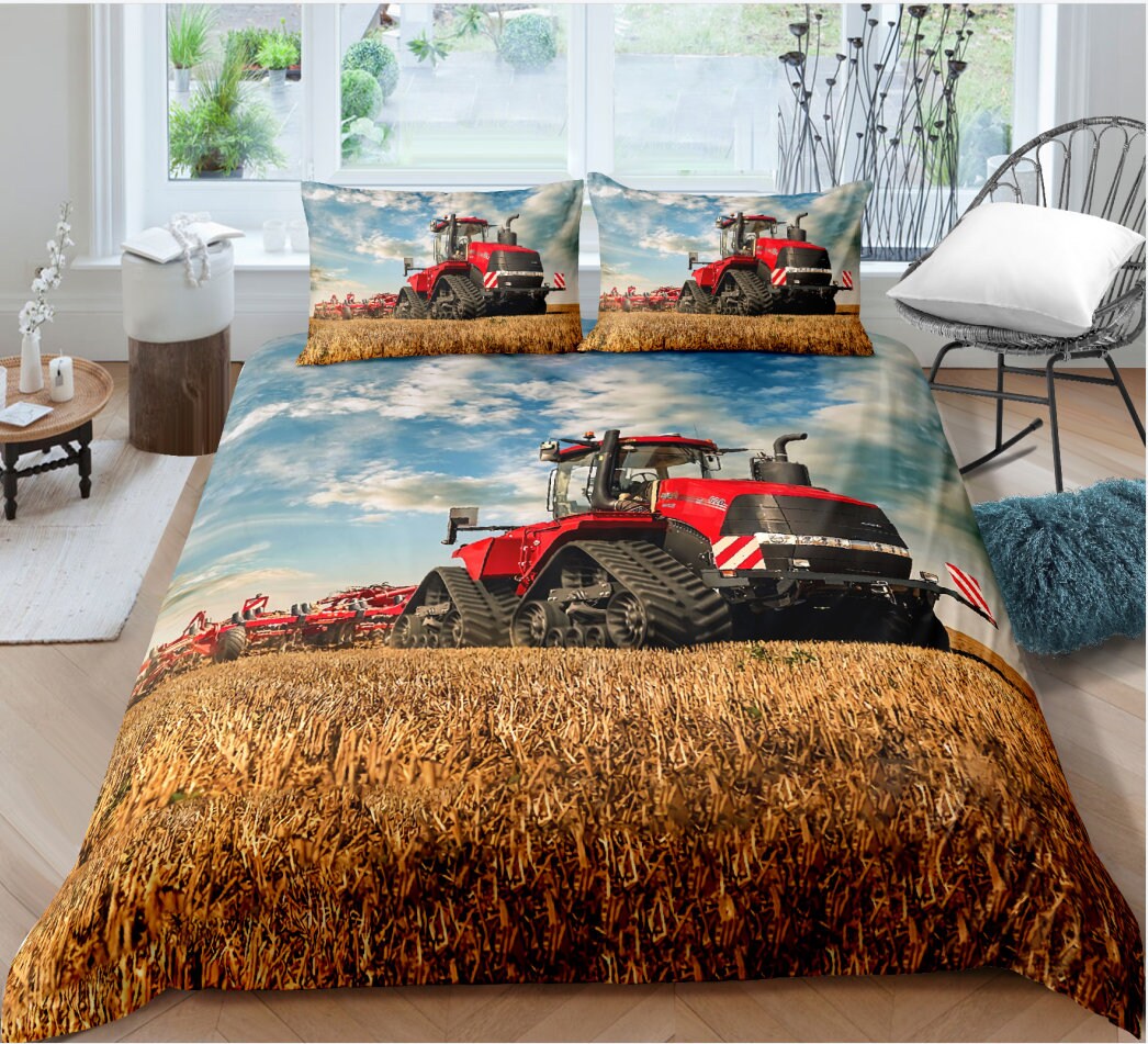 Tractor Comforter - Etsy