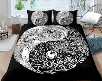 Yin Yang Bedding Set - Etsy