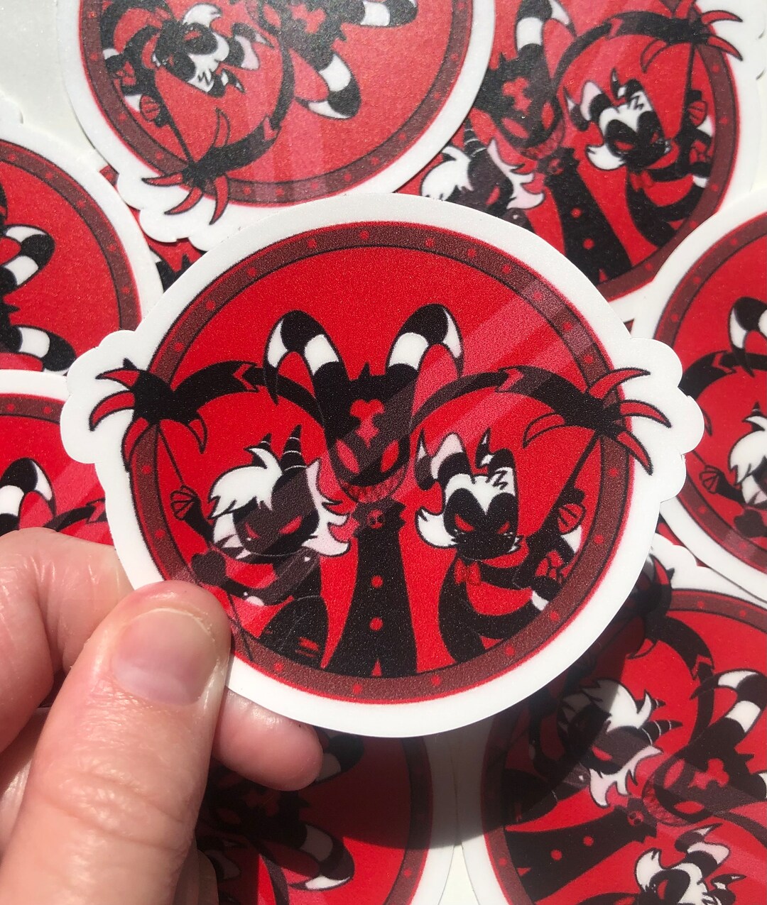 Helluva Boss Vinyl Stickers - Etsy