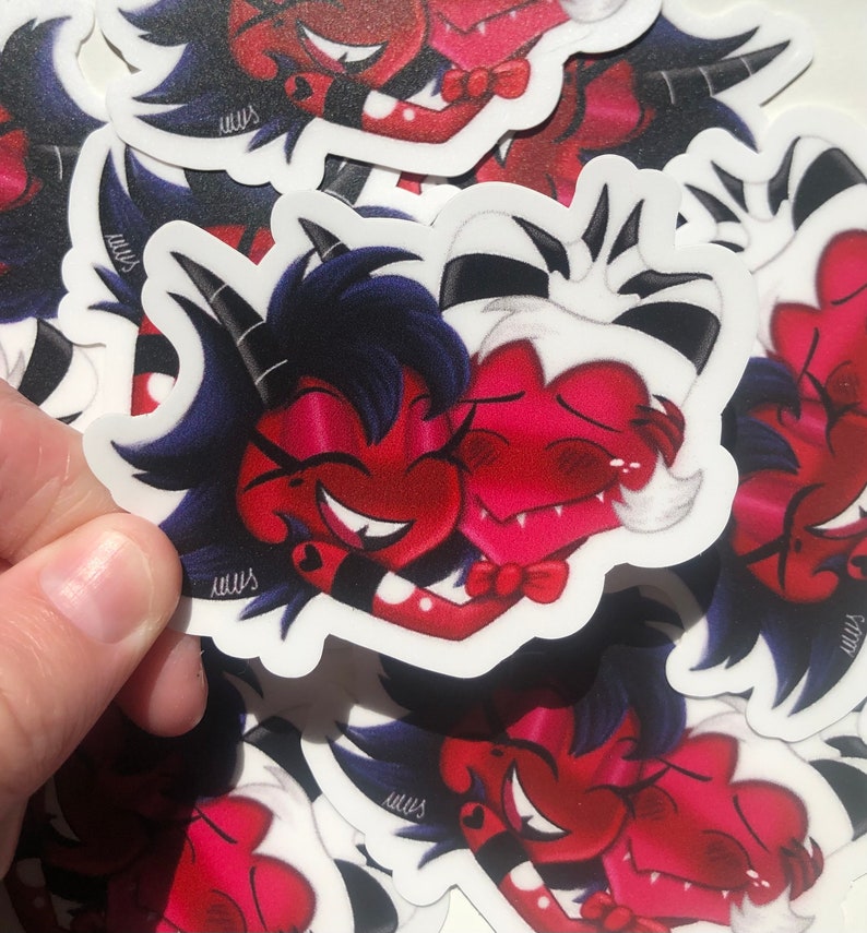 Helluva Boss Vinyl Stickers - Etsy Australia