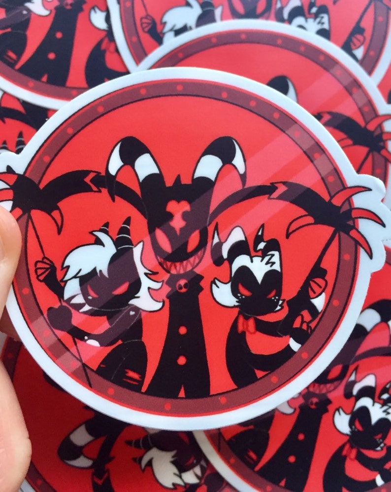 Helluva Boss I.M.P. Vinyl Sticker - Etsy UK