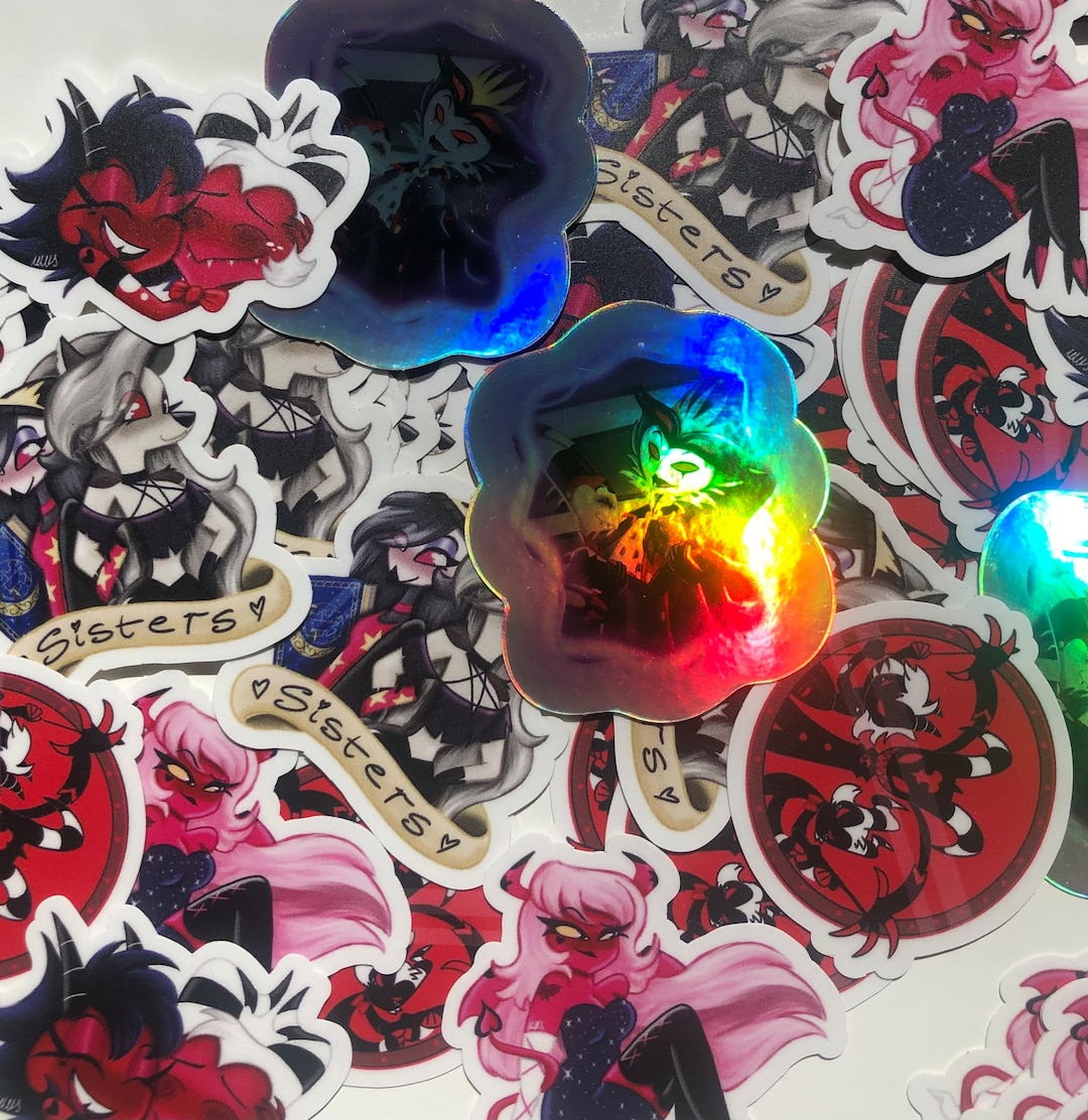 Helluva Boss Vinyl Stickers - Etsy