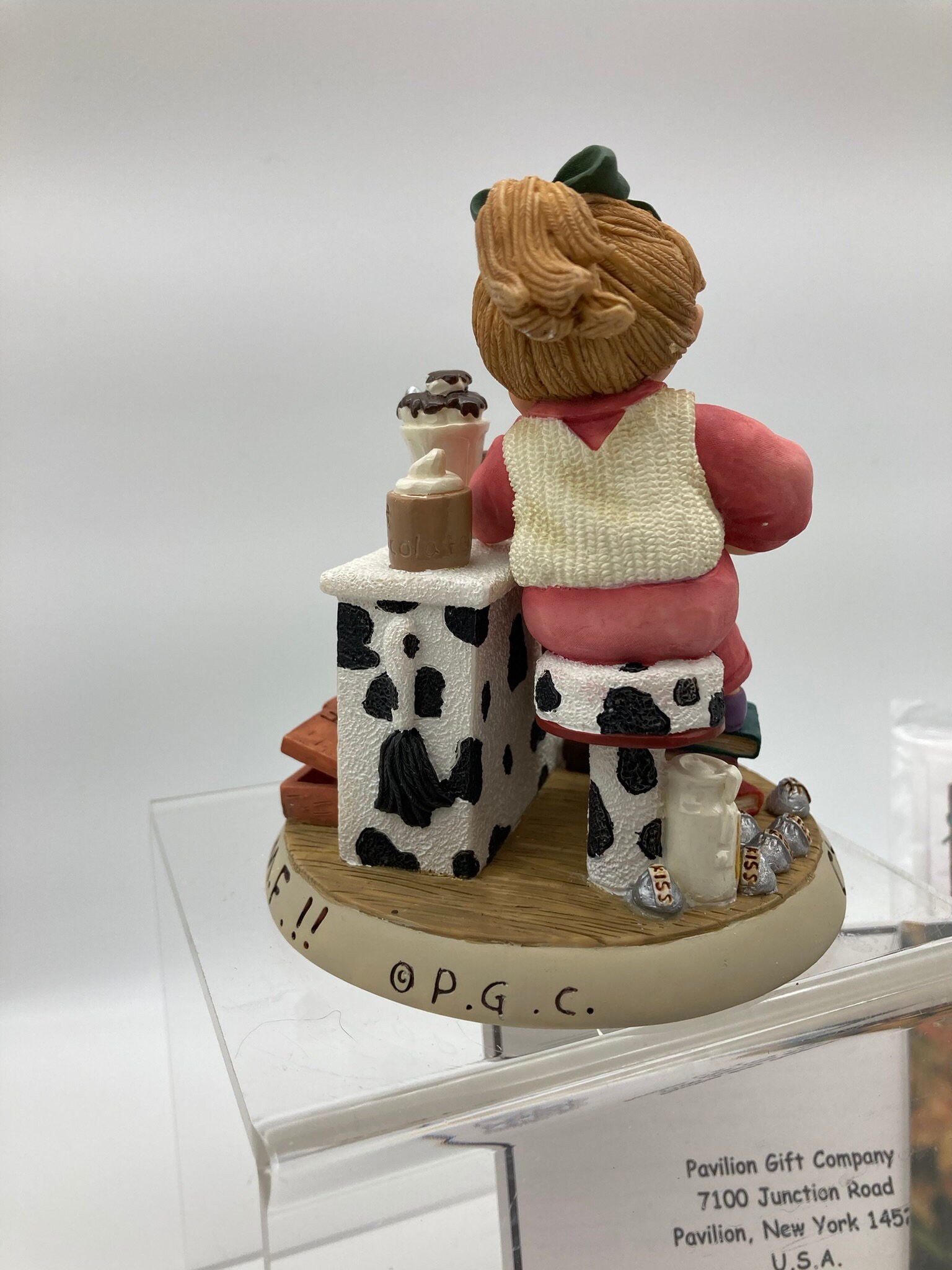 Vintage 1999 Zingle Berry Choc-a-holic Coco Berry Collection Figurine 4 ...