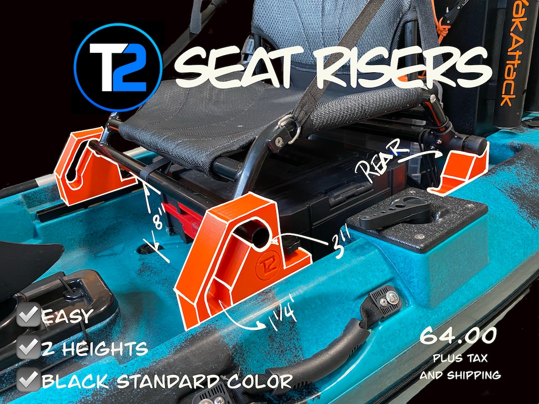 Kayak Seat Risers: 3" Hoodoo, Native & BKC Kayaks - Etsy