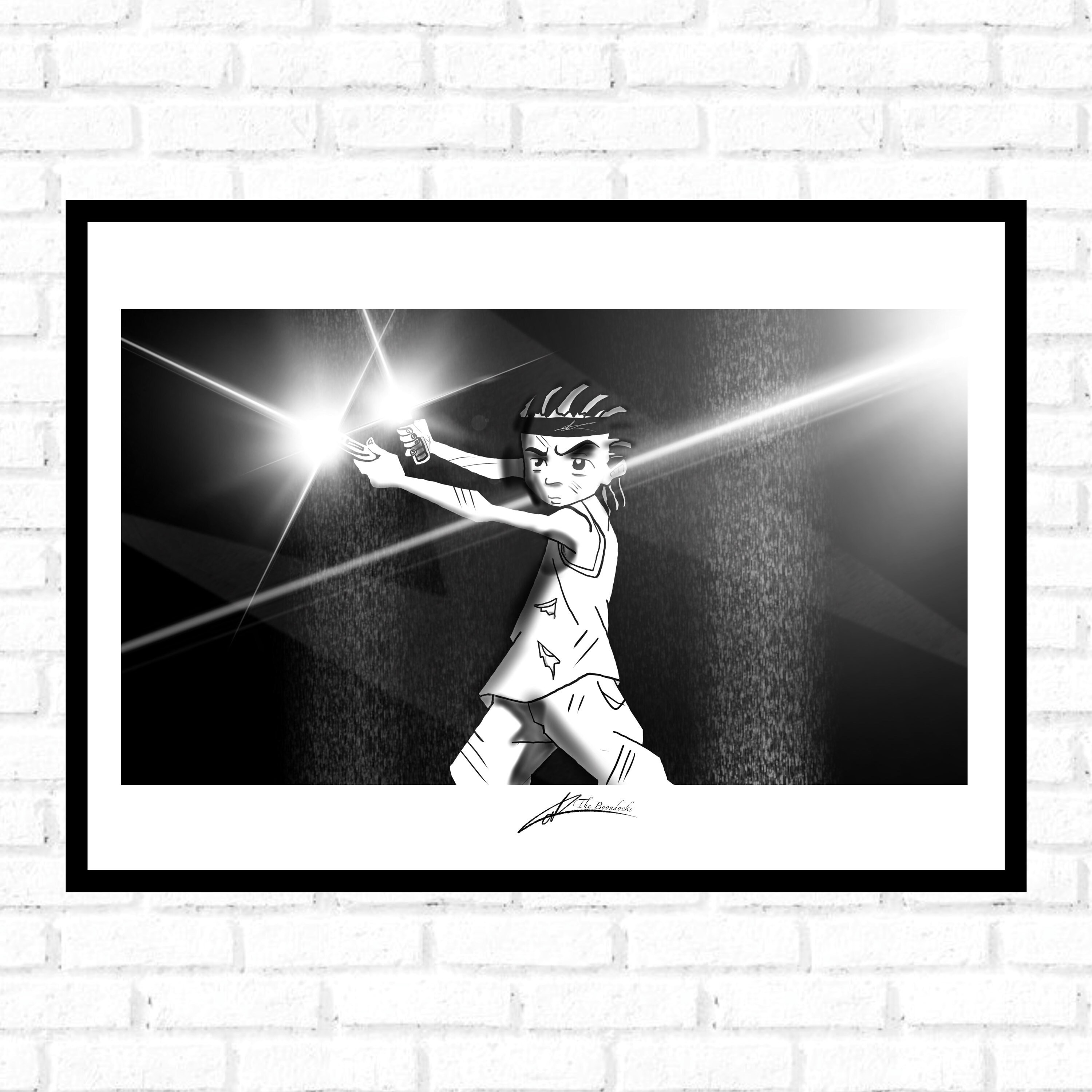 Boondocks Original Art Print - Etsy