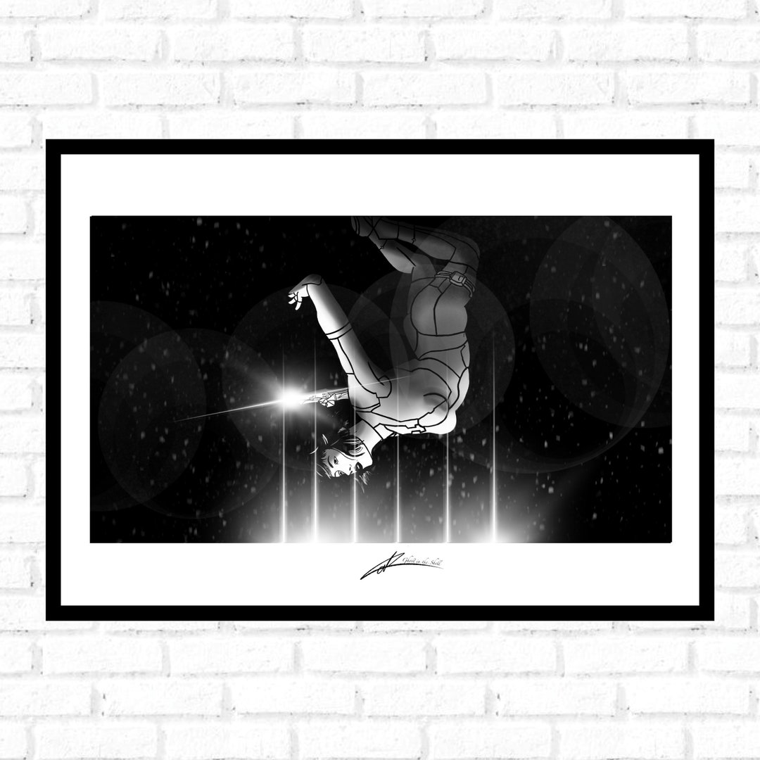Ghost in the Shell Original Art Print - Etsy