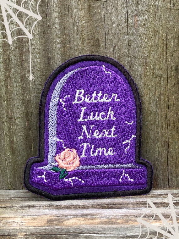 Tombstone Message Patch - Etsy