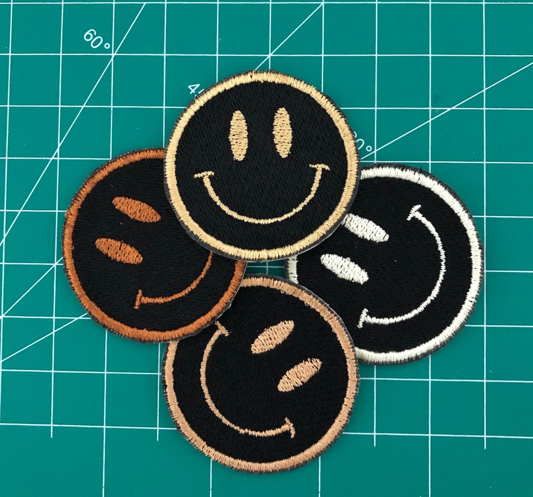 Skin Tone Smiley Face Patch - Etsy