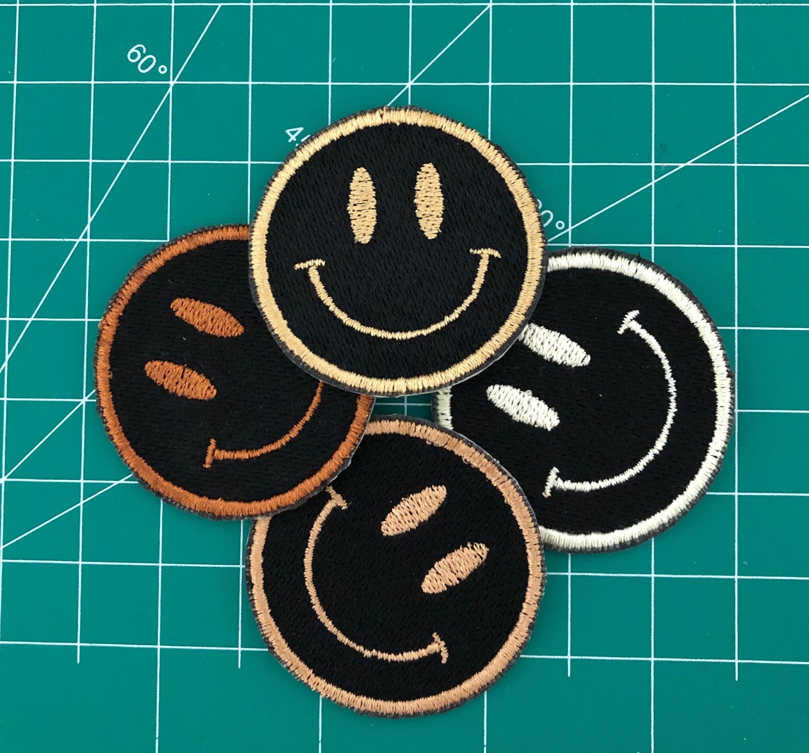 Skin Tone Smiley Face Patch - Etsy