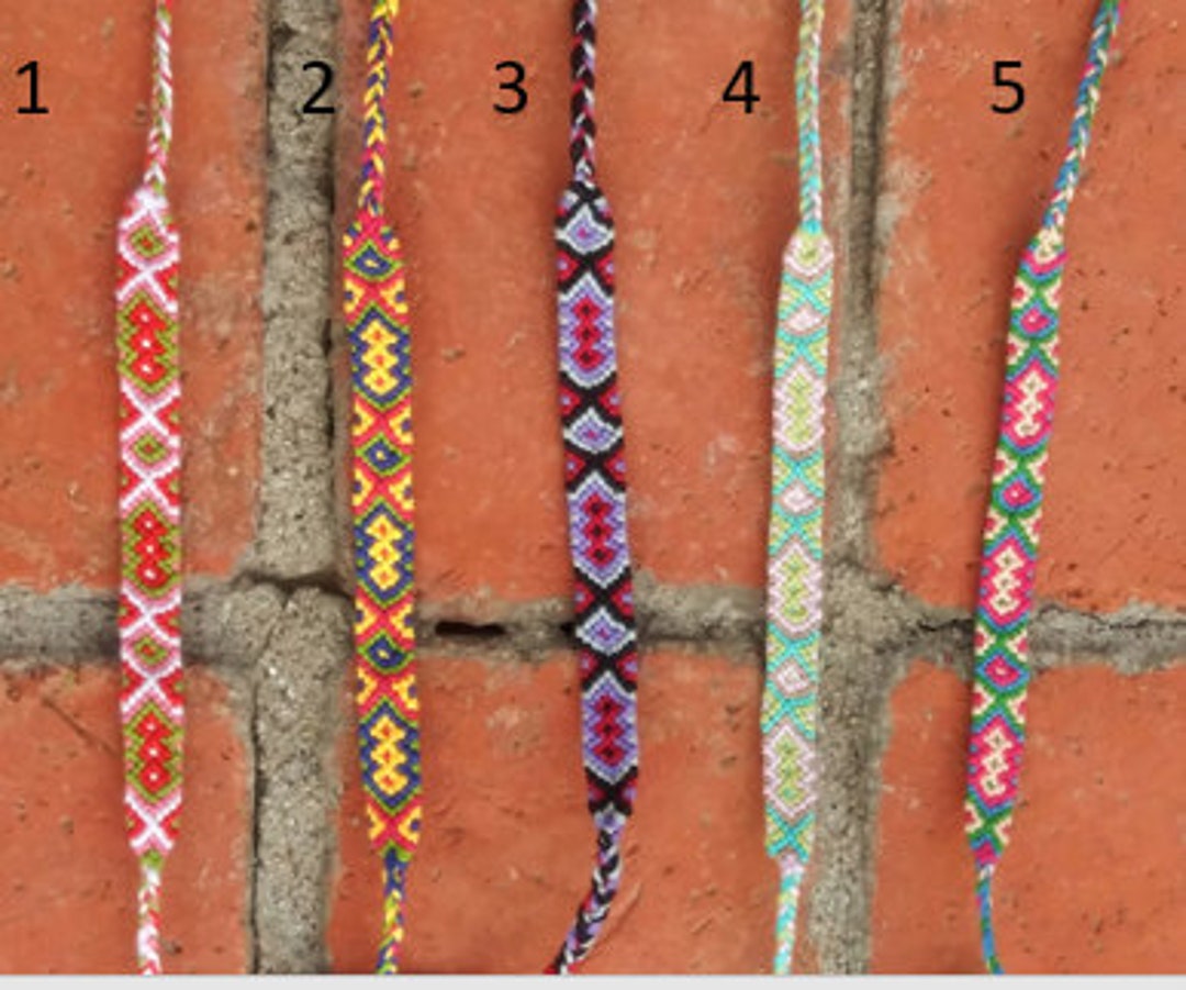 Ten String Friendship Bracelet - Etsy