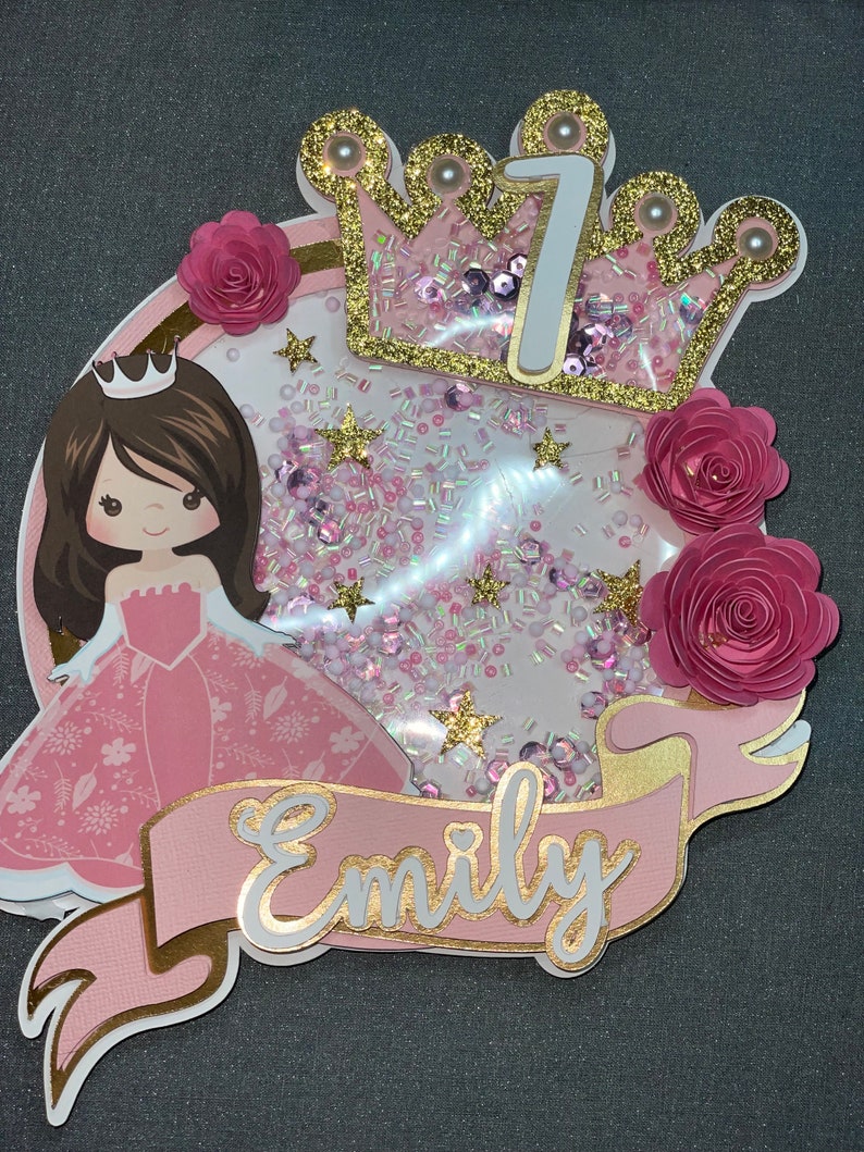 Princess Cake Topper - Etsy