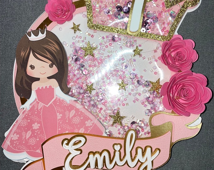 Princess Cake Topper - Etsy