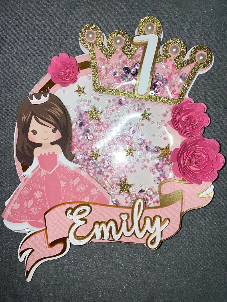 Princess Cake Topper - Etsy