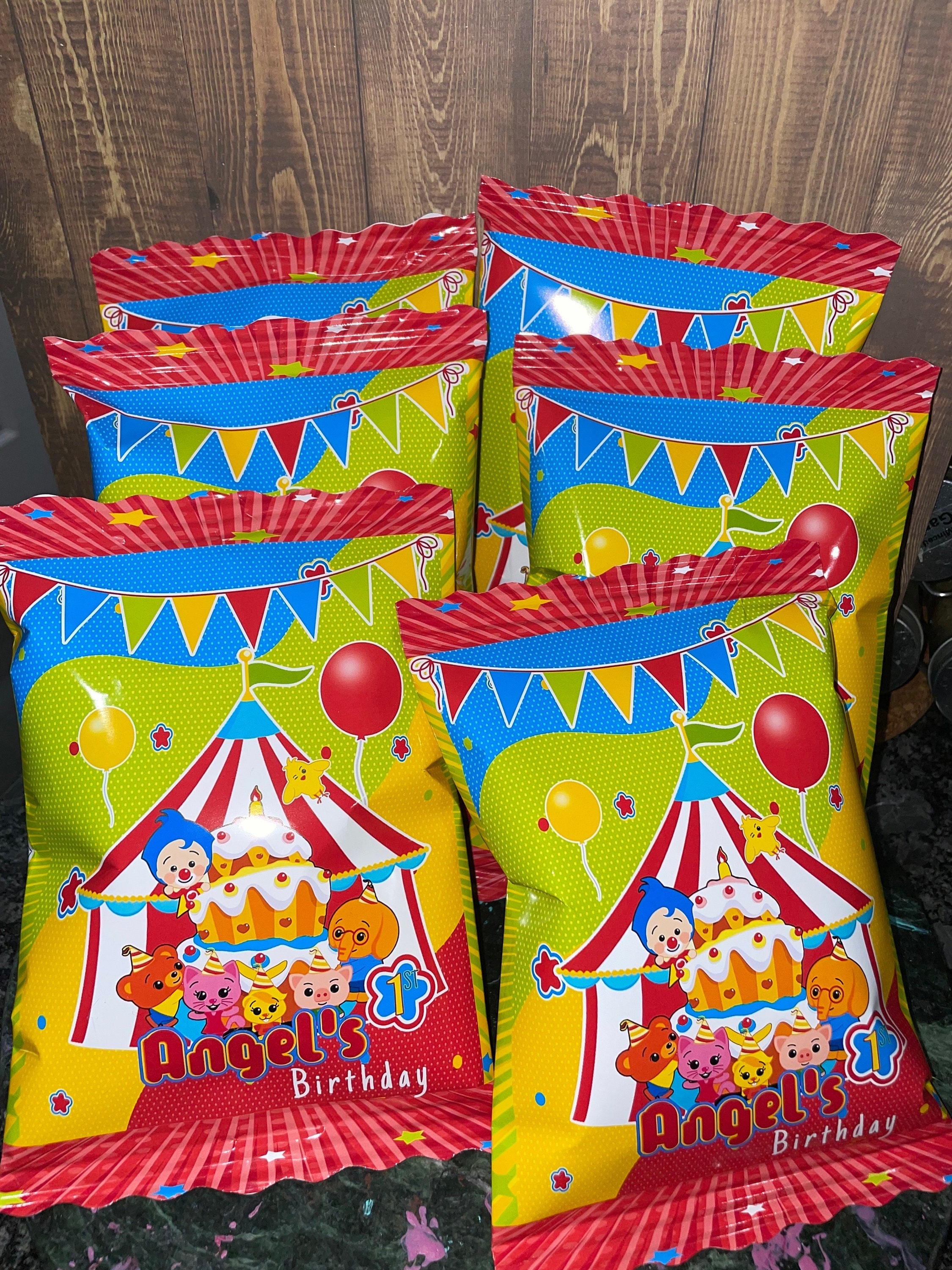 Plim Plim Chip Bags Etsy