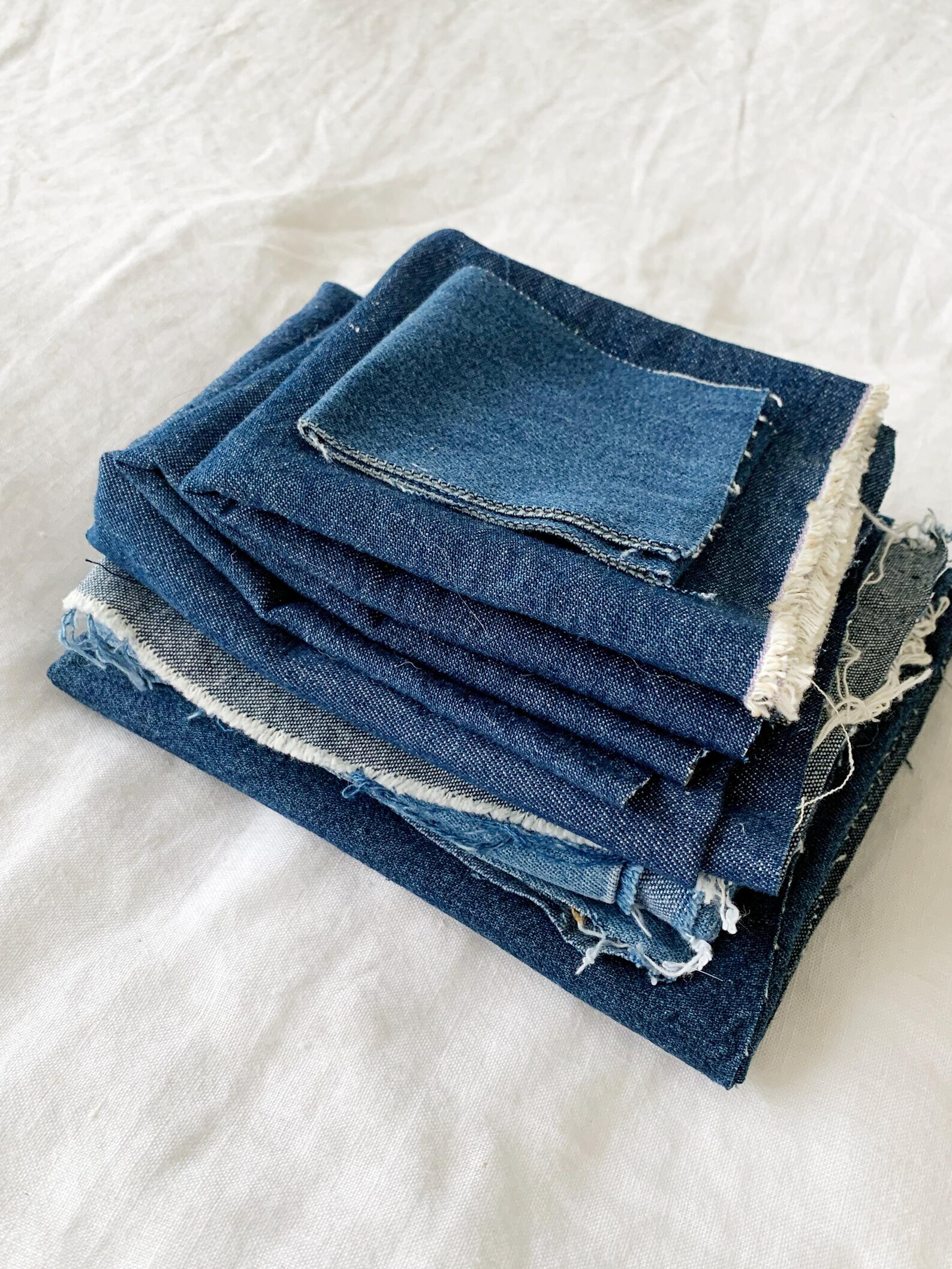 Denim Scrap Bundle 1 - Etsy