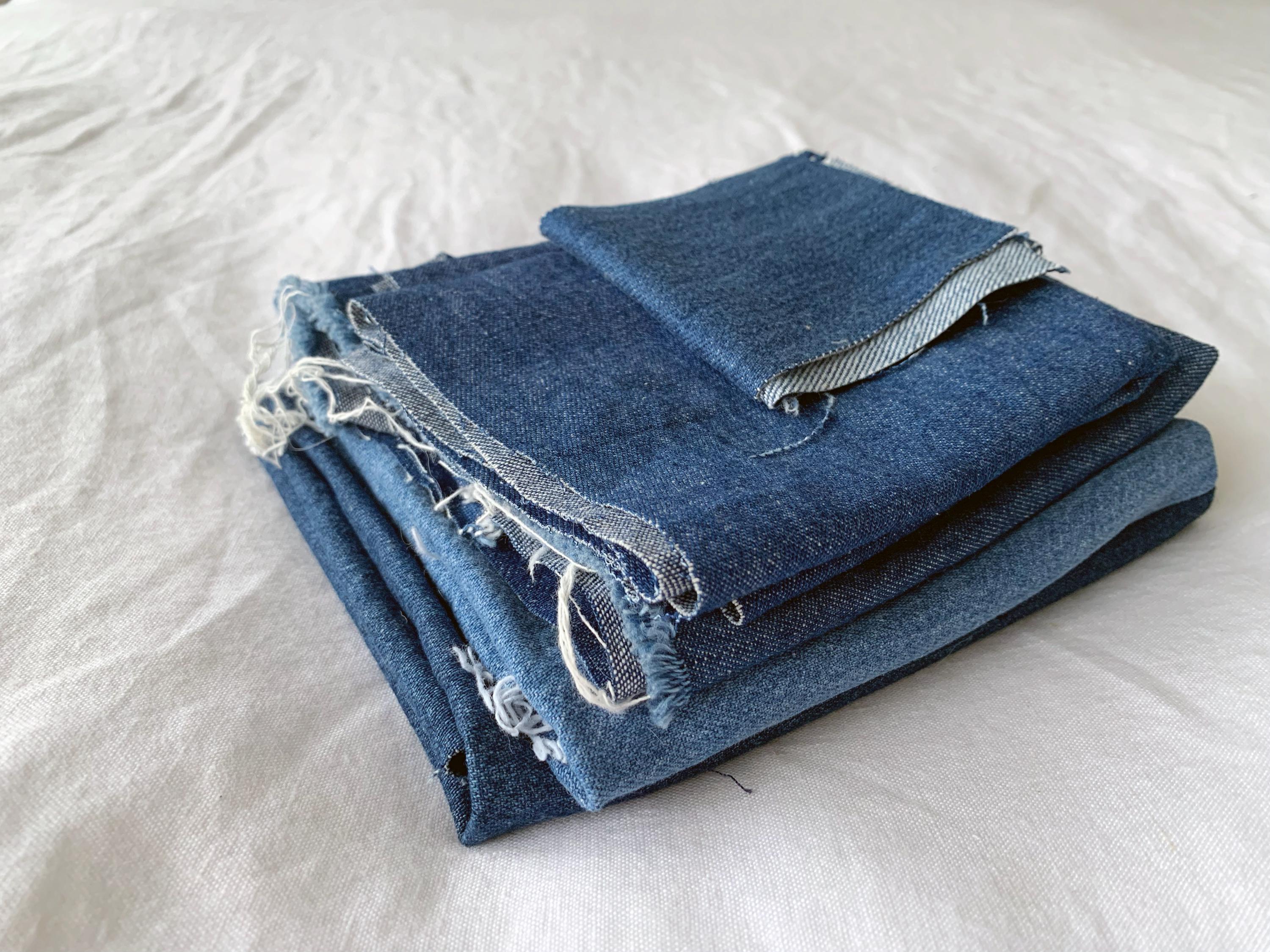 Denim Scrap Bundle 1 - Etsy