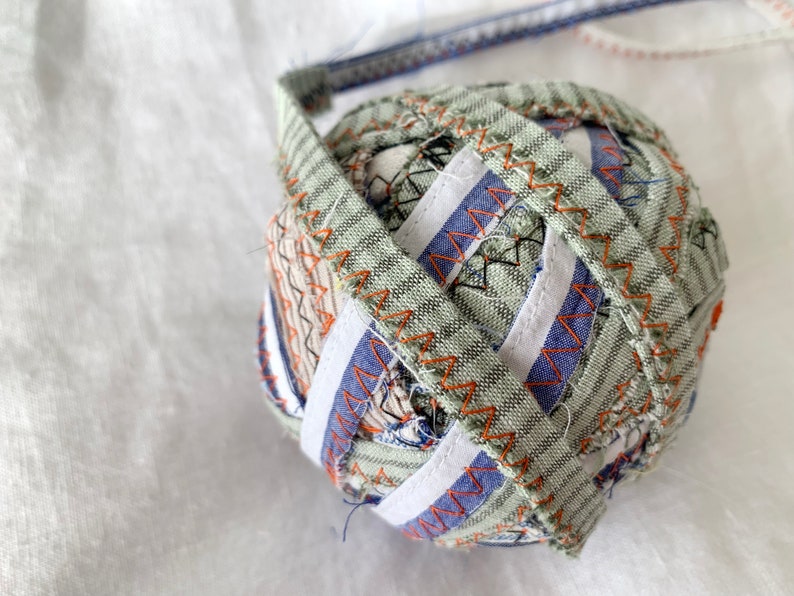 Boho Fabric Rustic Rag Ribbon Artisan Textile Multicolor Art Trim - Etsy