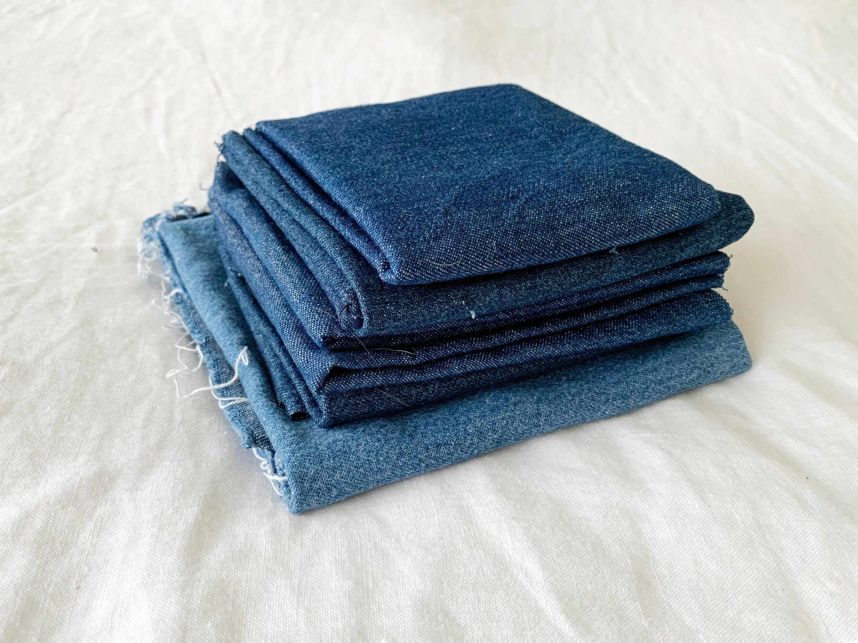 Denim Scrap Bundle 3 - Etsy