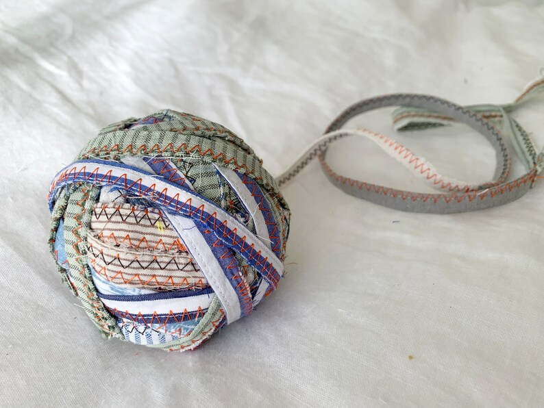 Boho Fabric Rustic Rag Ribbon Artisan Textile Multicolor Art Trim - Etsy